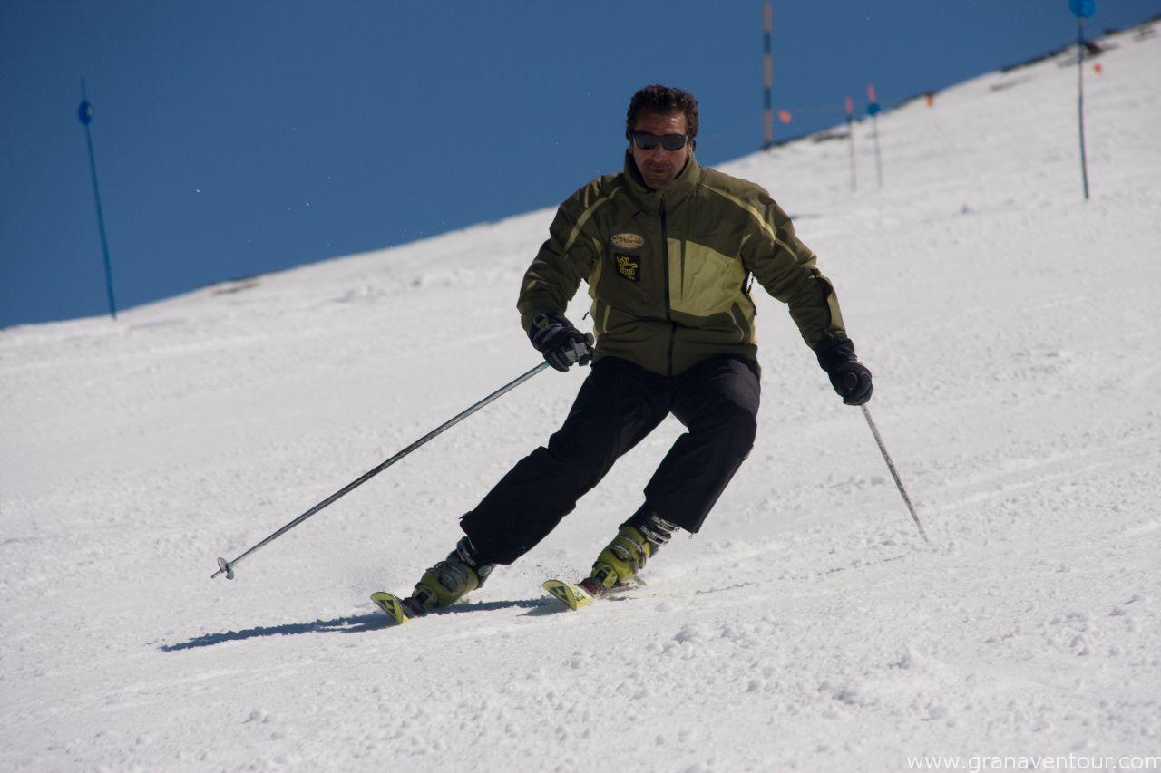 Clases esquí en Sierra Nevada, deportes de invierno, esquí, Granada